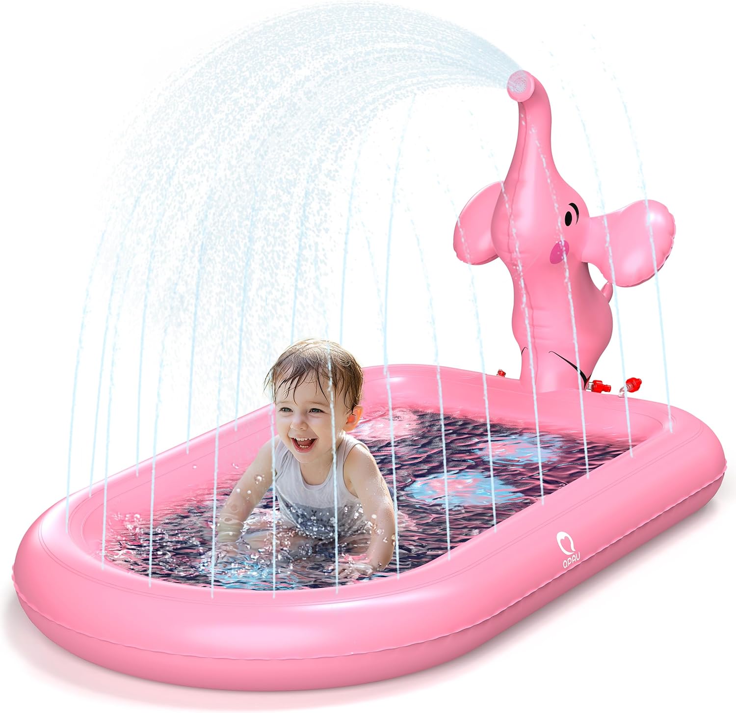 QPAU Splash Pads for Toddlers - Fun Water Play Solution