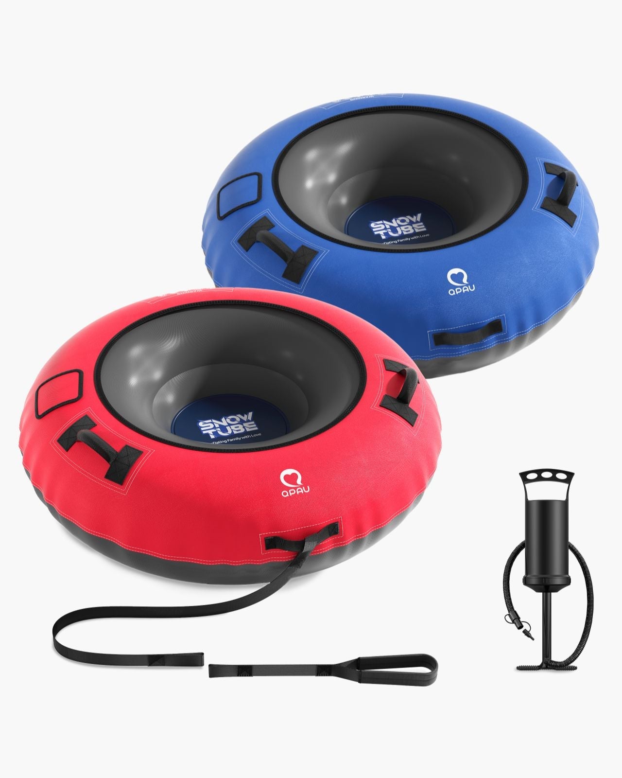 Snow Tube with Premium Canvas Cover - 2 Pack
